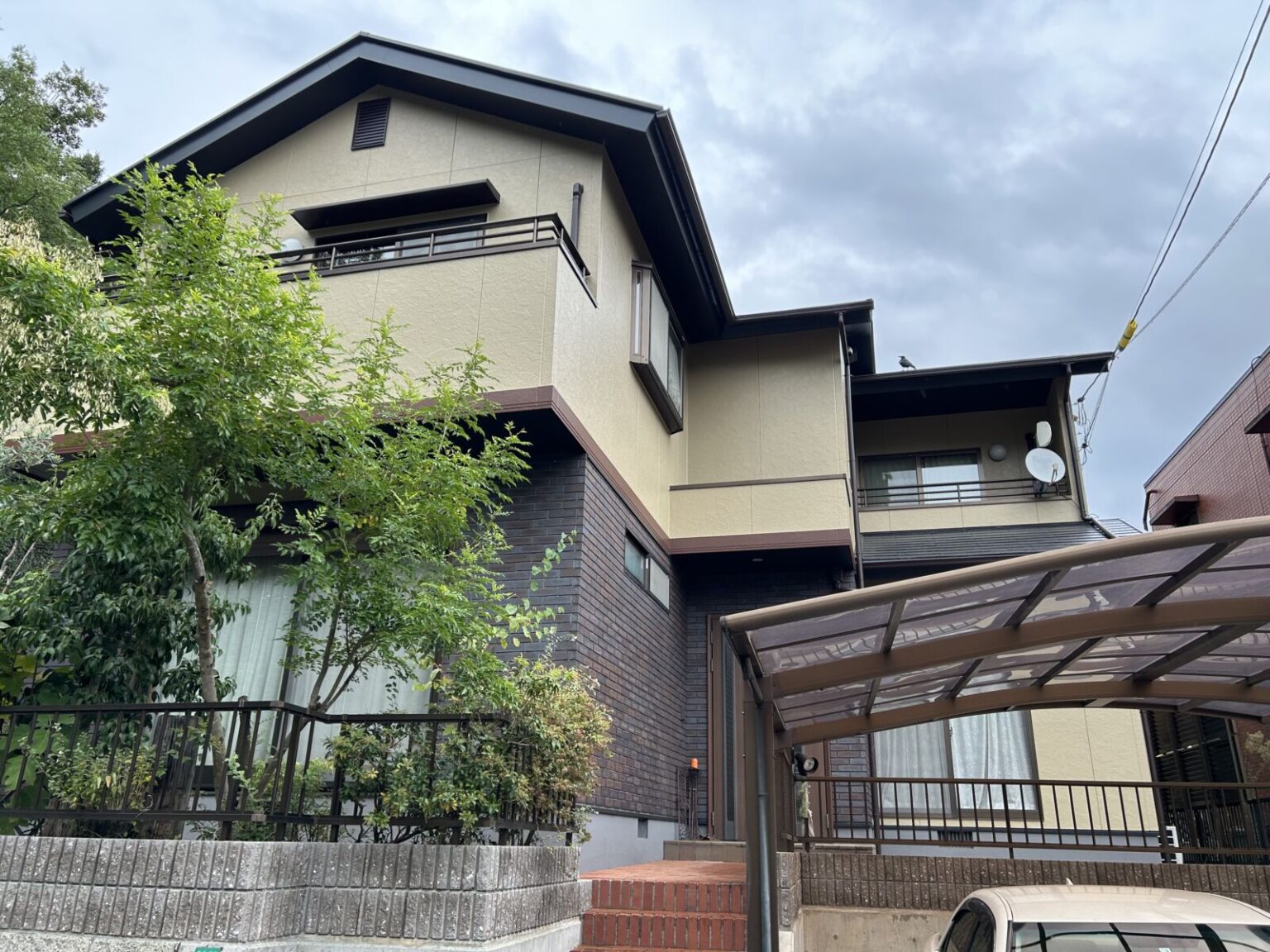 福山市の屋根塗装・外壁塗装 プロタイムズ福山西店 藤井塗装 M様邸完了 | 藤井塗装株式会社